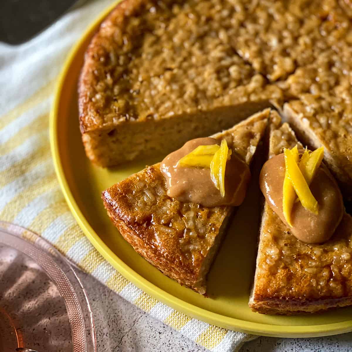 Claire Saffitz's Rice Pudding Cake | Crisp and Crumble