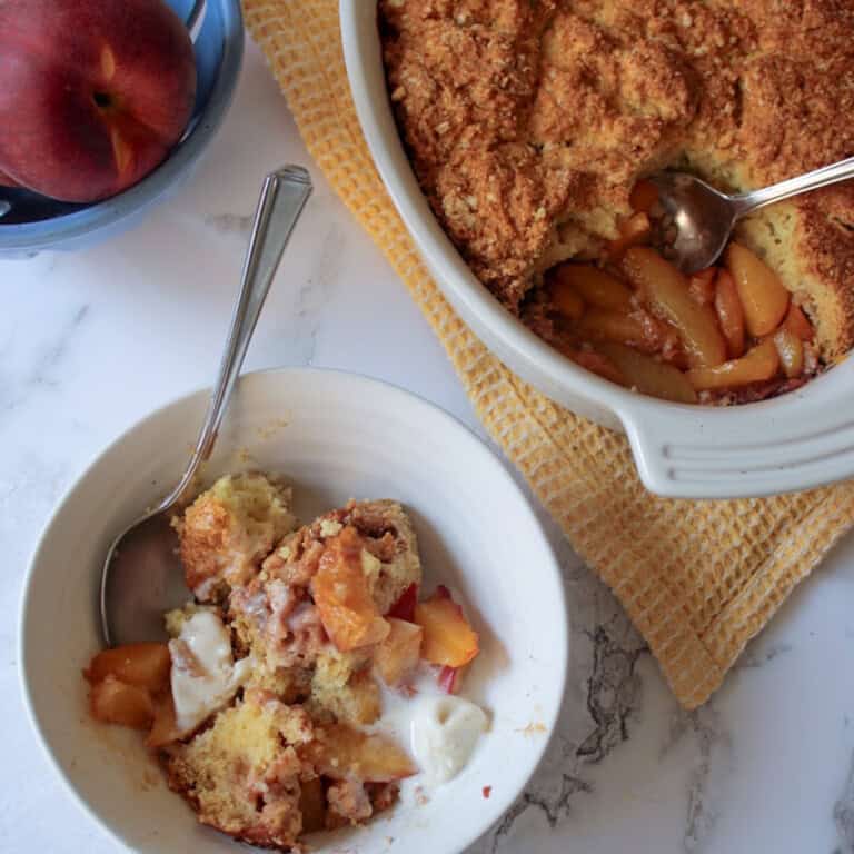 Summer Peach Cobbler Cookies | Crisp and Crumble
